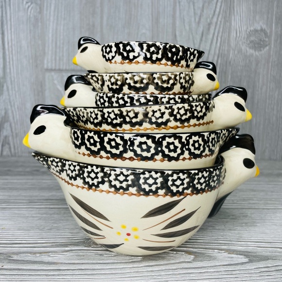 Temptations | Kitchen | Temptations Old World Blue Nesting Chickens ...